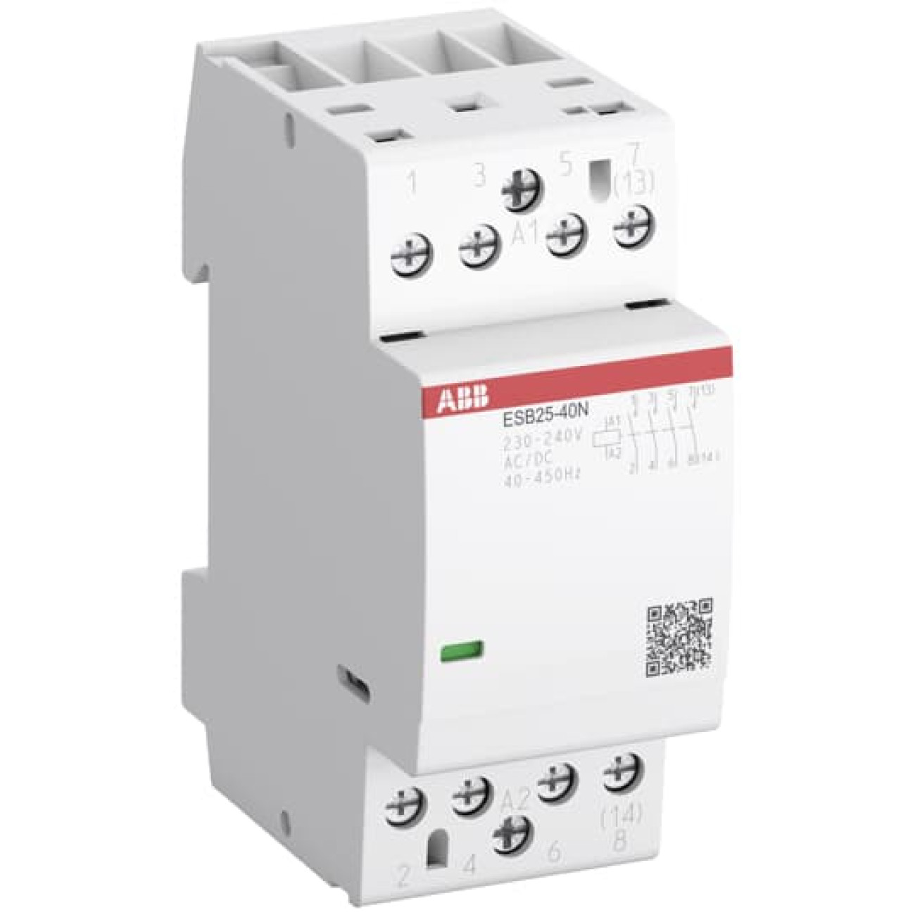 Contactor De Instalare Cu 4 Poli Esb25 40n 06 25a 230v Abb 1sae231111r0640