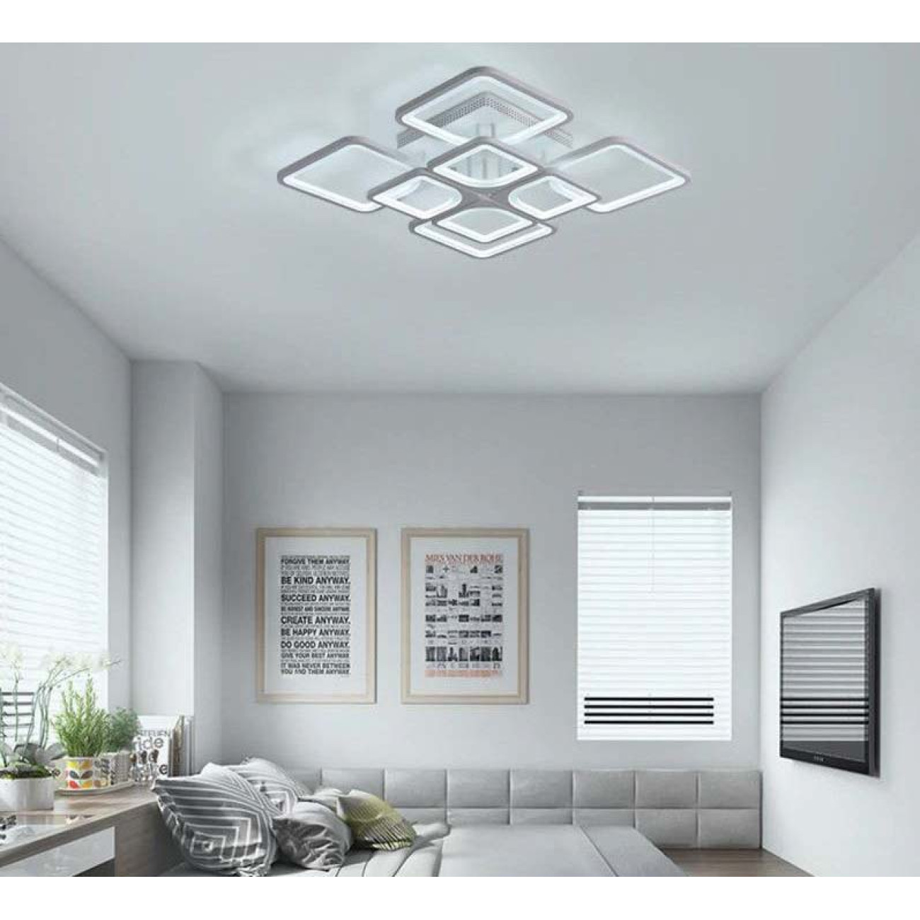 Plafoniera Led Cu Telecomanda 44