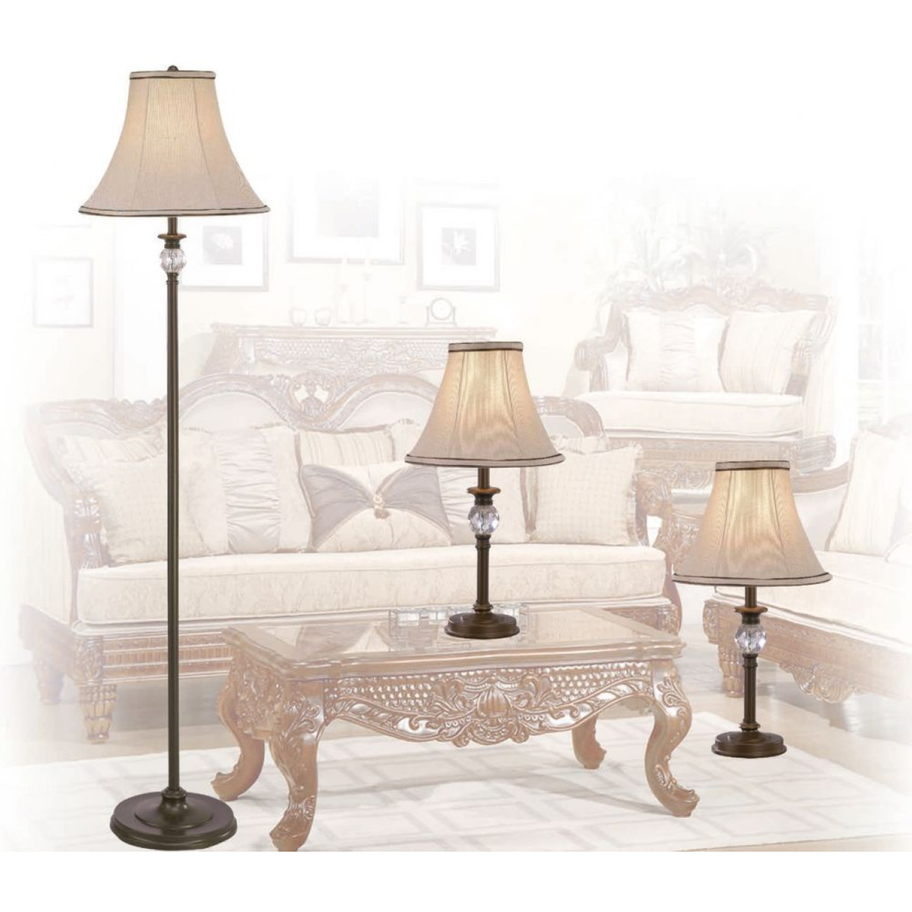 Set Veioze Lampadar Viper Ly 4026 Klausen