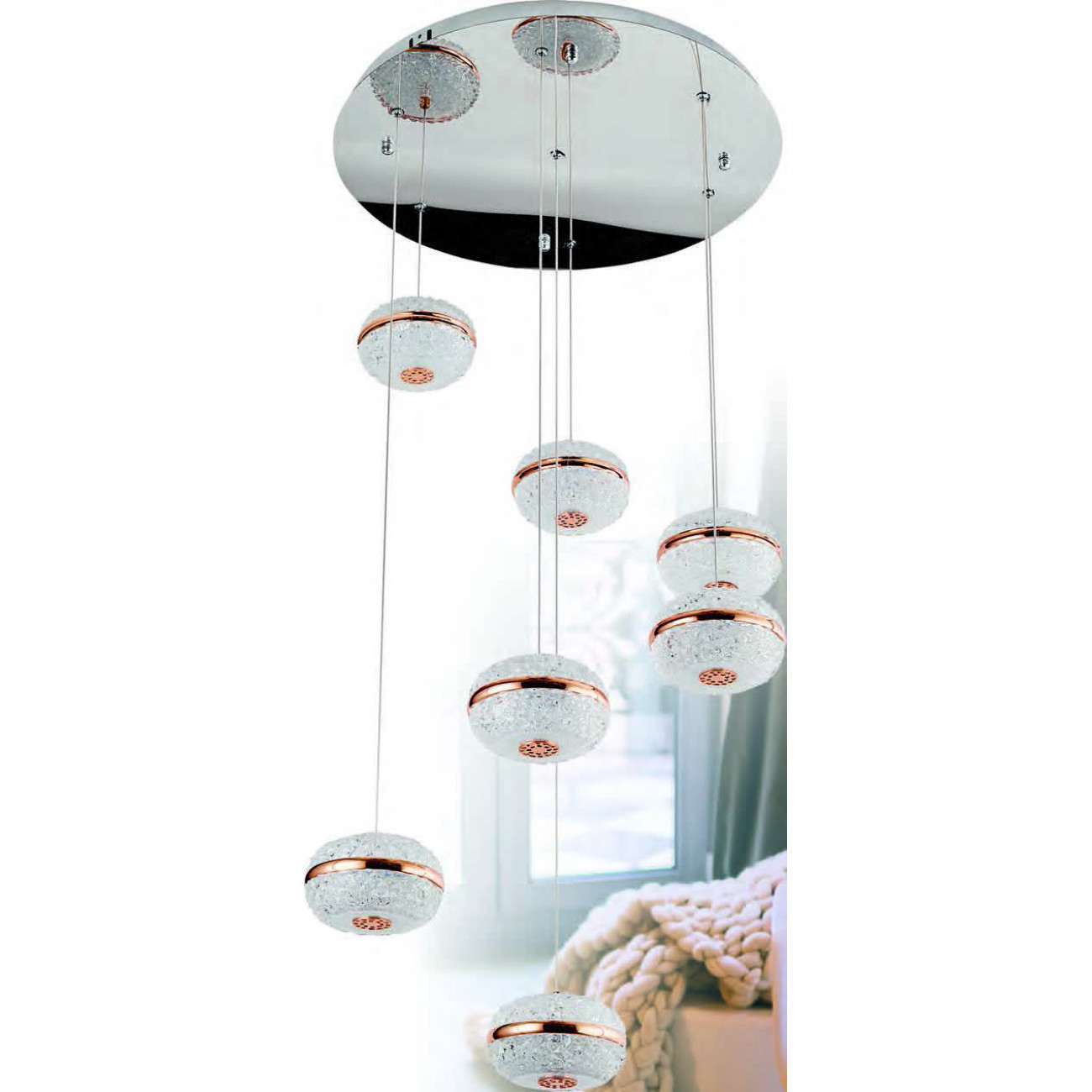 Lustra Led Genesis 7 Kl 6708 Klausen