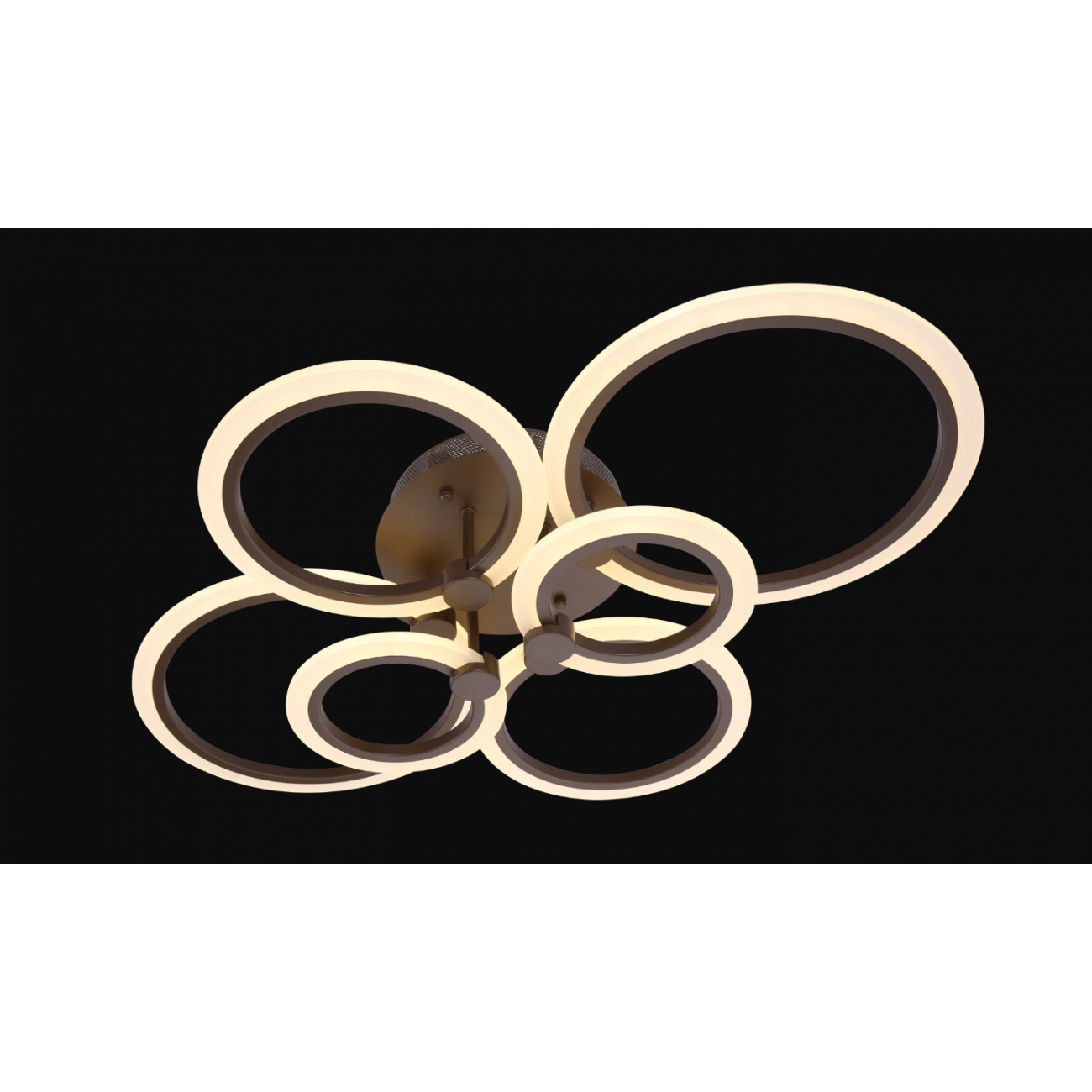 Lustra Led Dimabila Six Rings