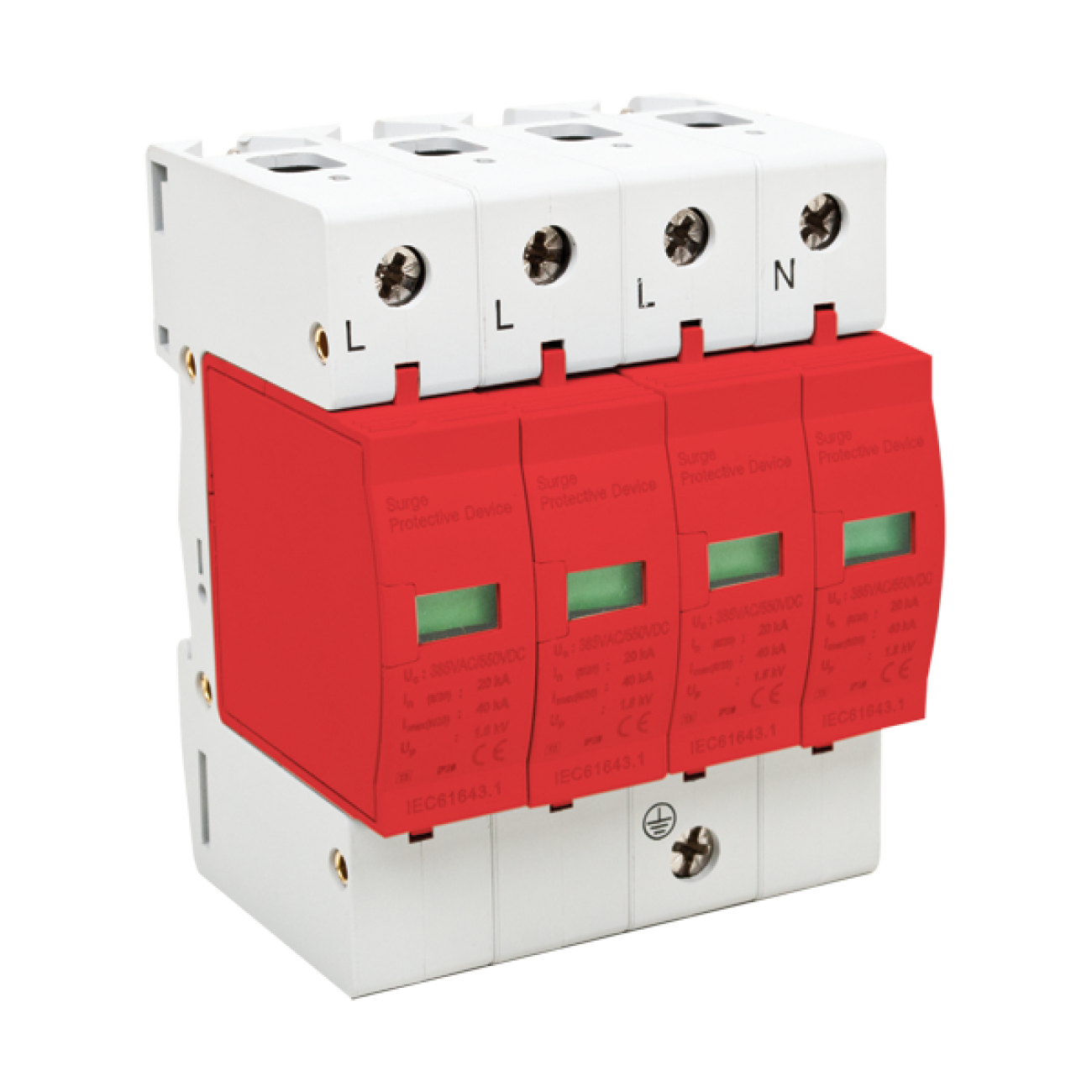 Descarcator Spd Dc D5 3pn In 5ka 64405 Elmark