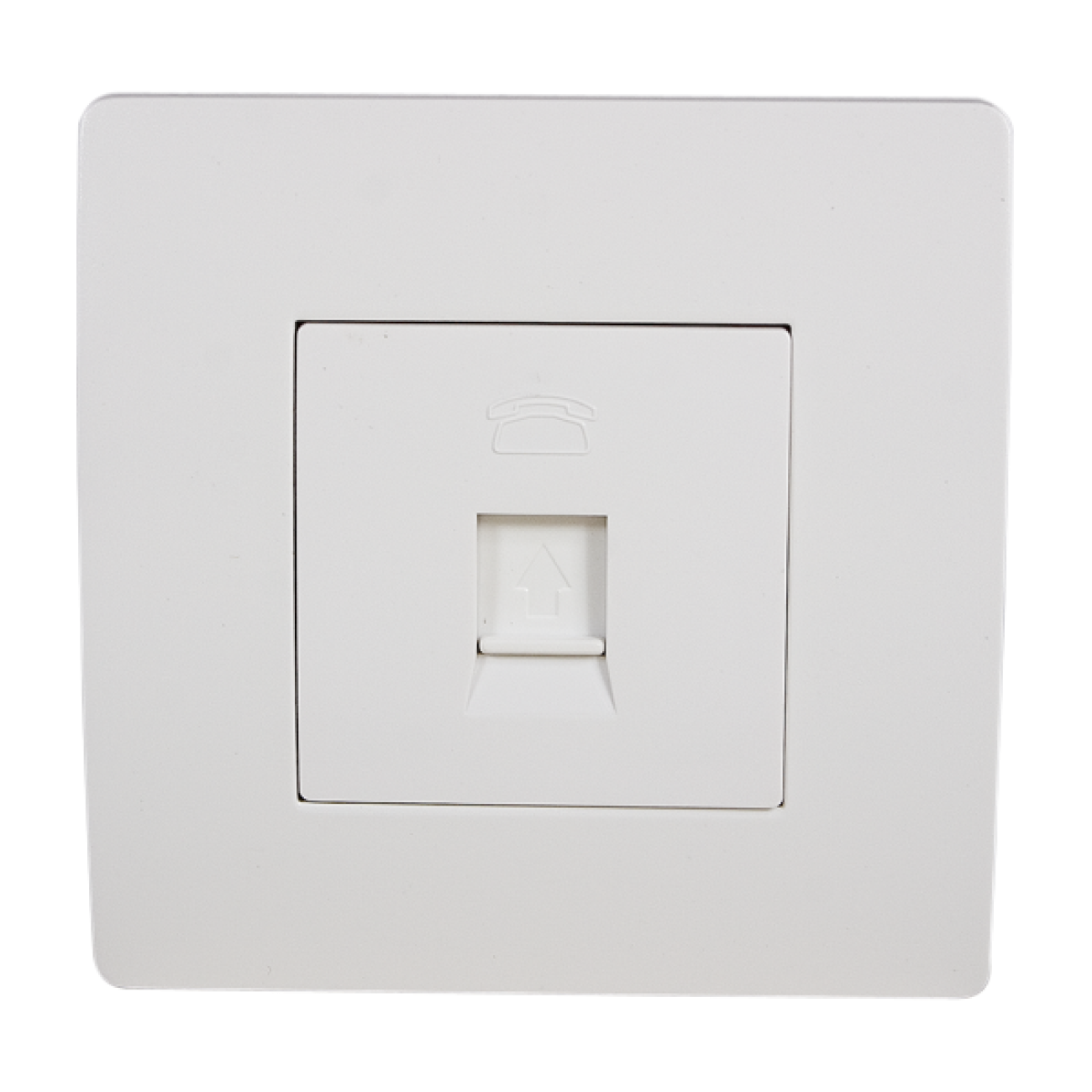 Basic Priza Telefon Alb Elmark