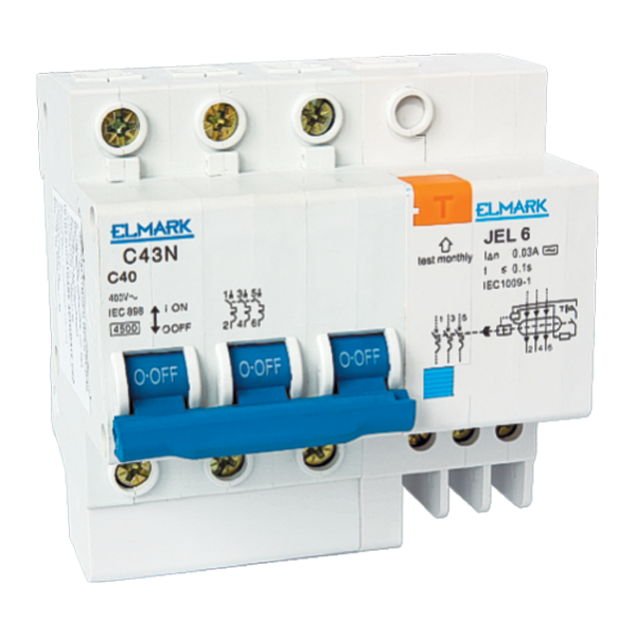 Diferential Jel6 C16 3p 16a 300ma 40318 Elmark