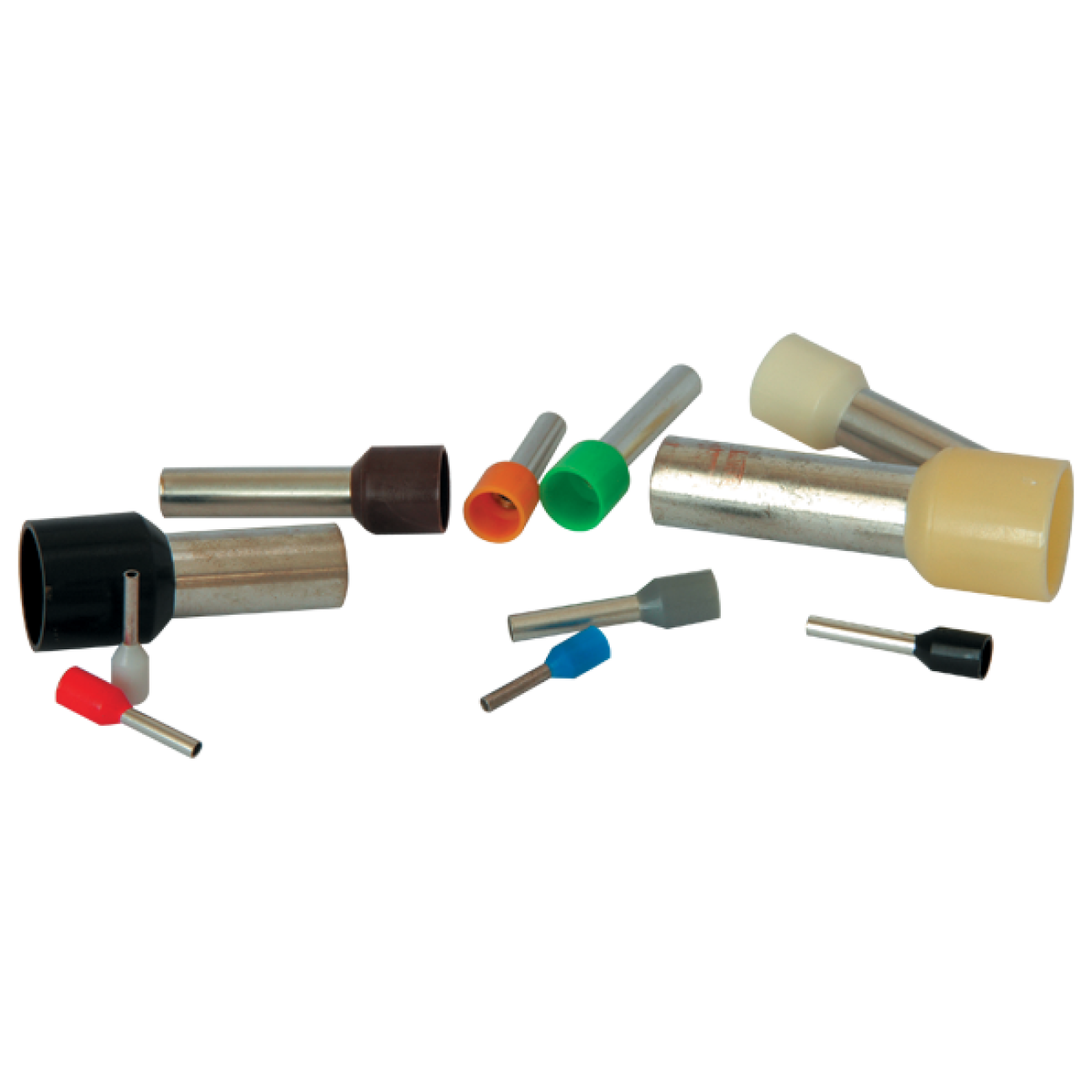 Pini Terminali Izolati E 2512 Gri Elmark