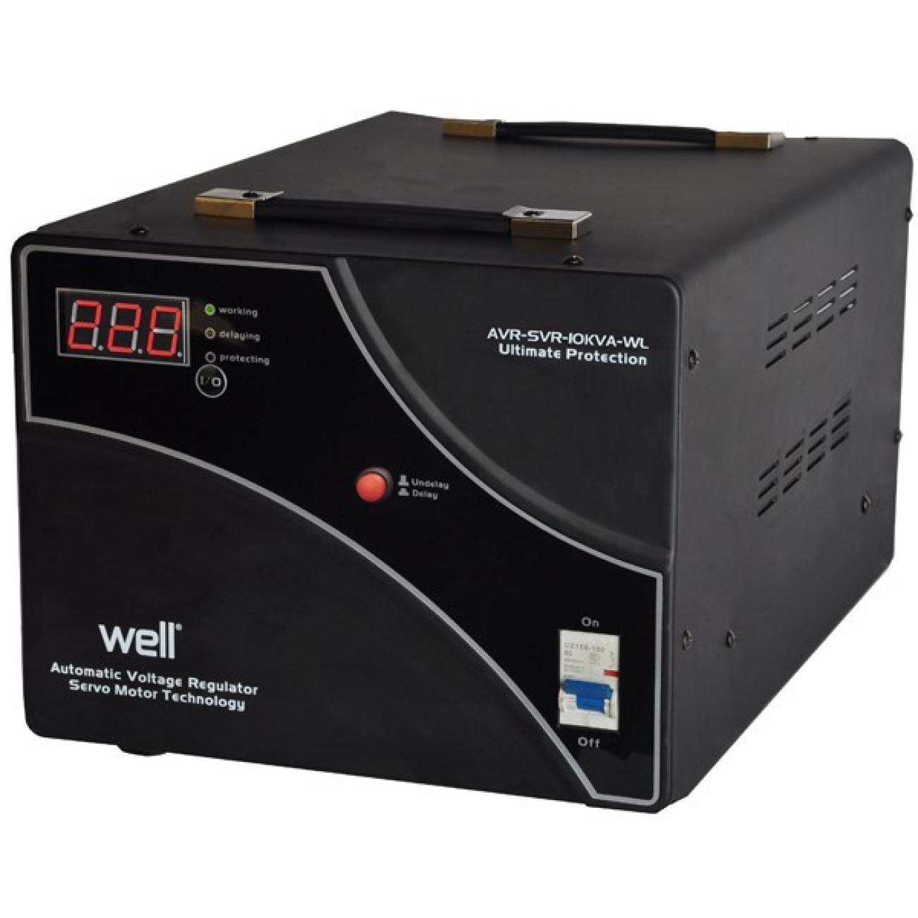 Stabilizator Automat De Tensiune Cu Servo Motor 10000va