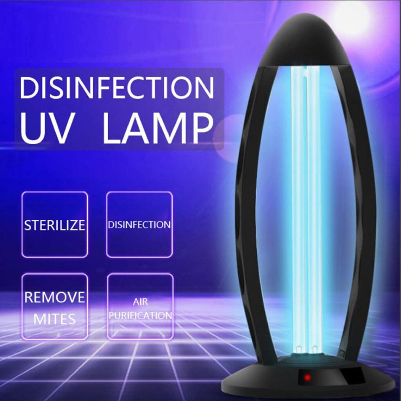 Uvc Ozon Lampa Germicida Ultravioleta Cuart Cu Sterilizare Uv Cu ...