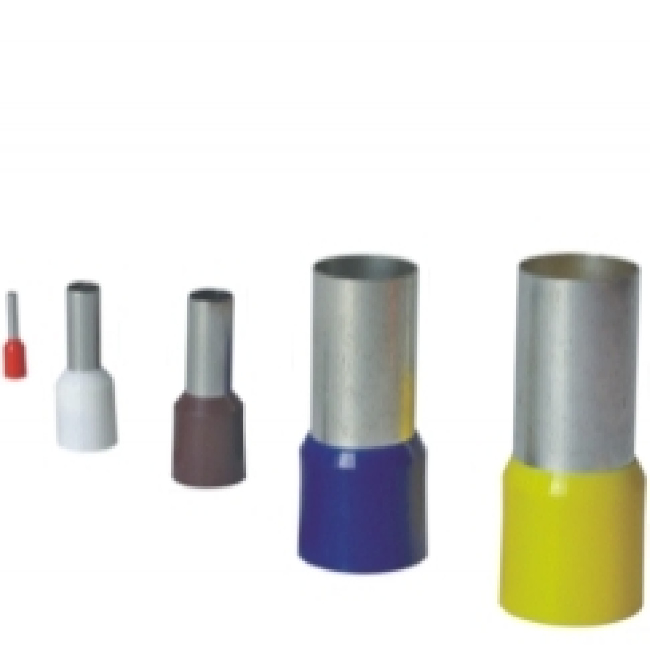 Pini Terminali De Cupru Stanat Izolati E 150 Comtec