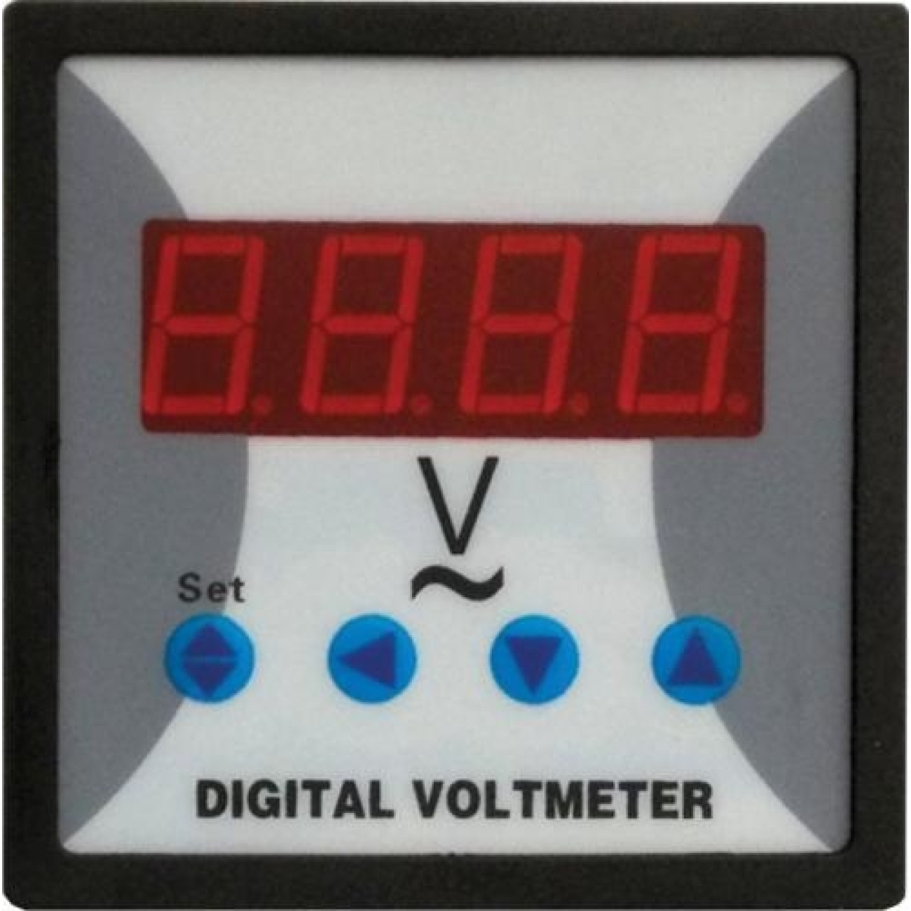 Voltmetru Digital Trifazic 72x72mm Ac200v Comtec