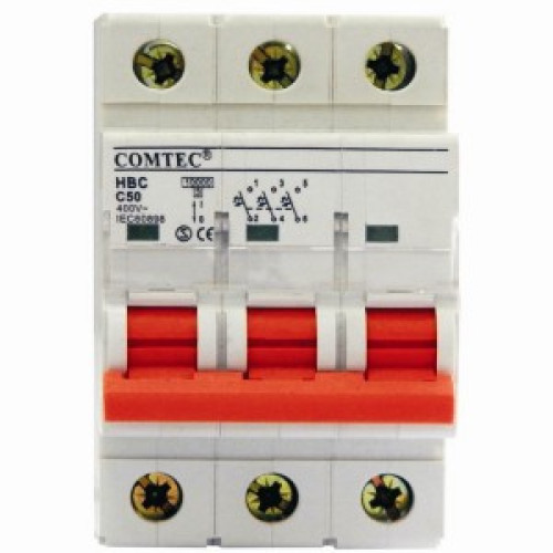 Siguranta Automata Tripolara 3p 16a Hcb 10ka Mcb Curba C Comtec