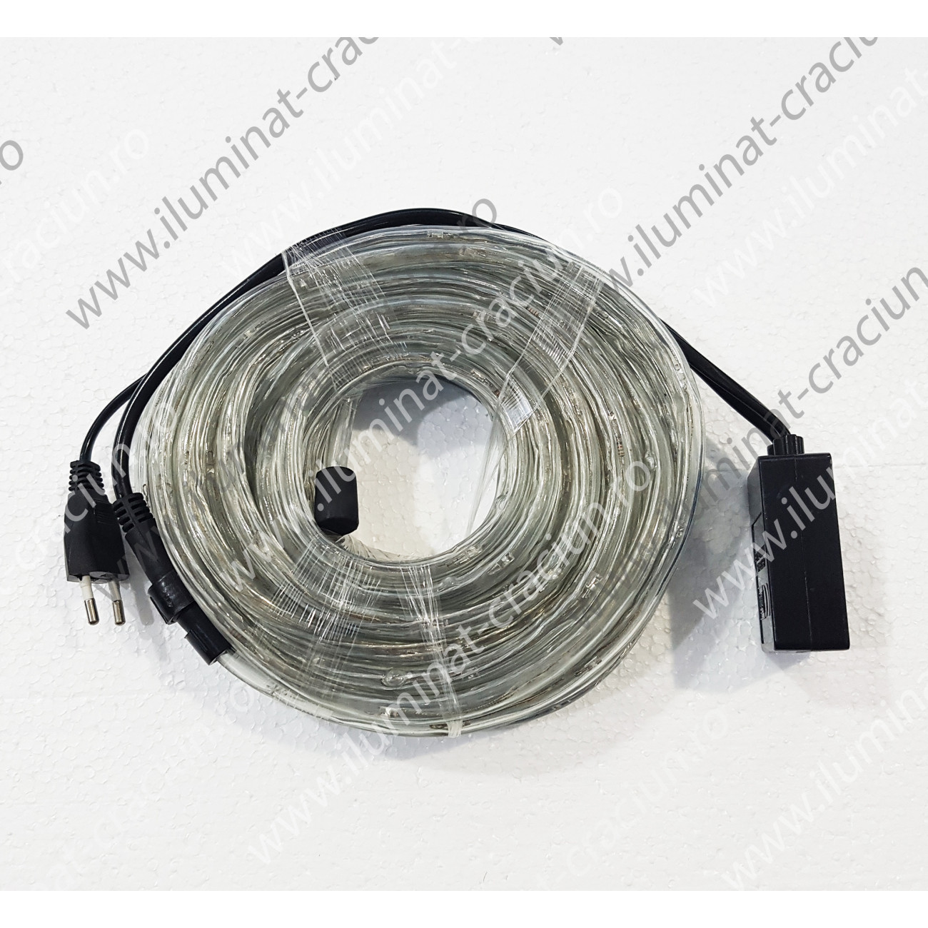 Cablu Luminos Led Multicolor Rola 10 Metri 3 Fire