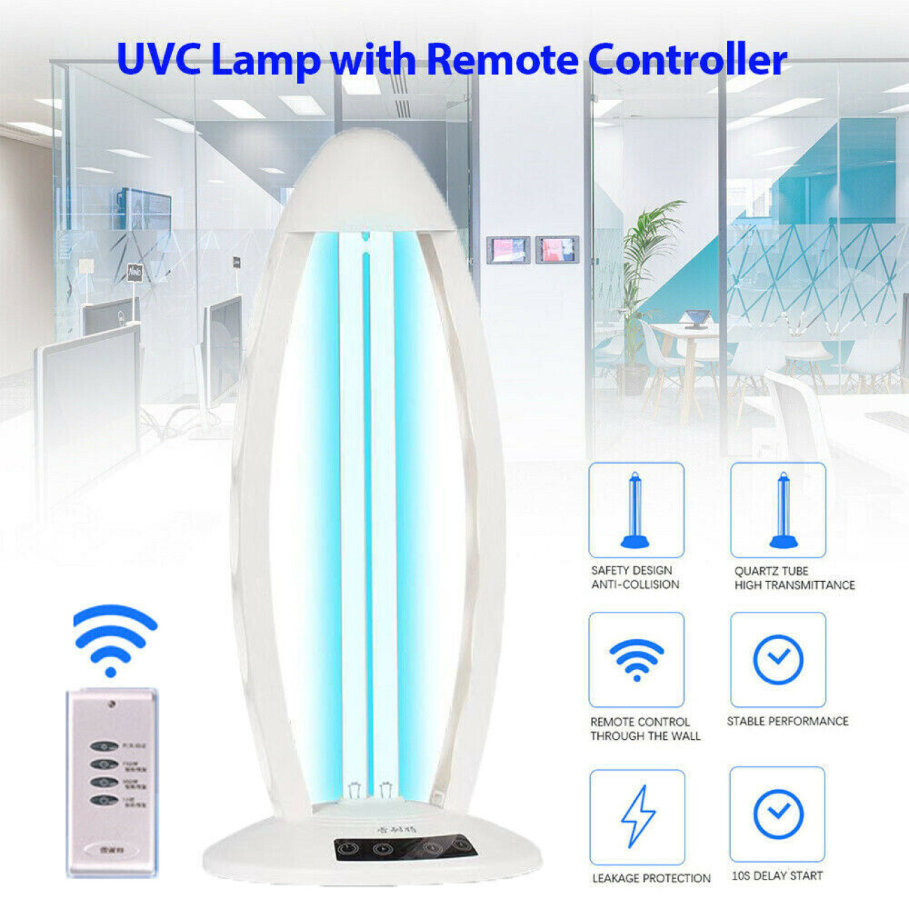 Uvc Ozon Lampa Germicida Ultravioleta Cuart Cu Sterilizare Uv Cu ...